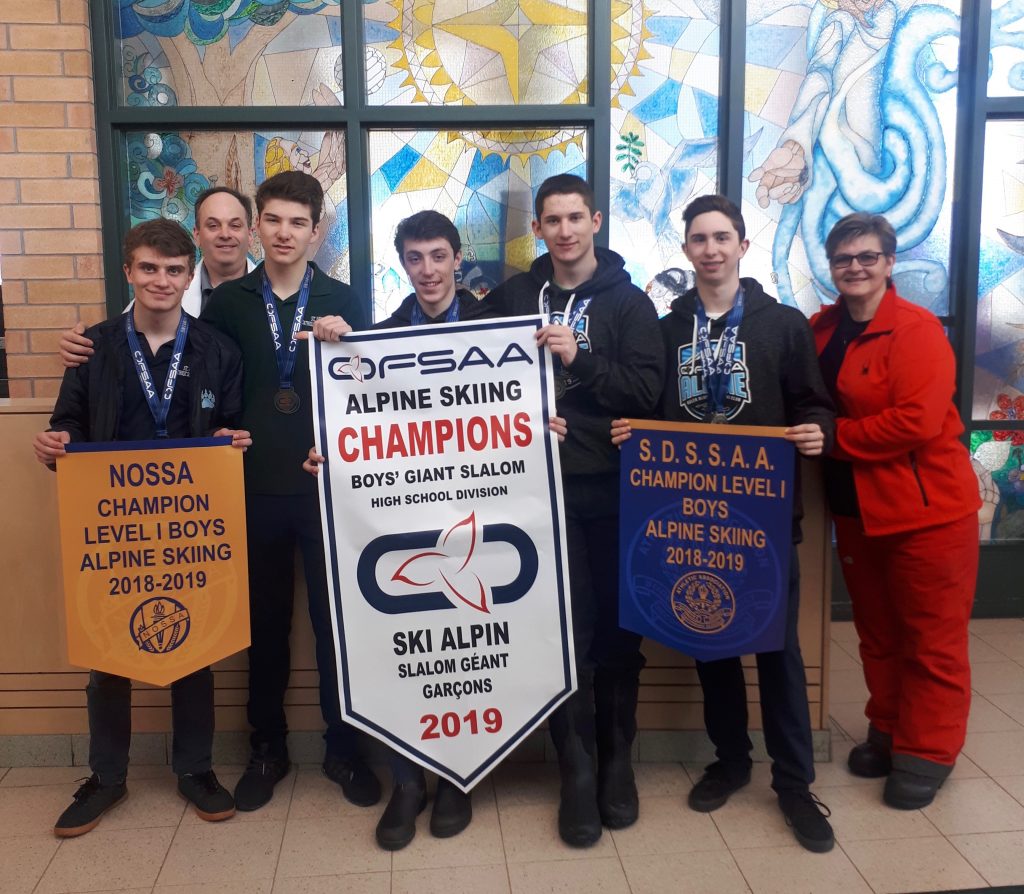 St. Benedict brings home OFSAA gold medal banner for Alpine Ski - St ...