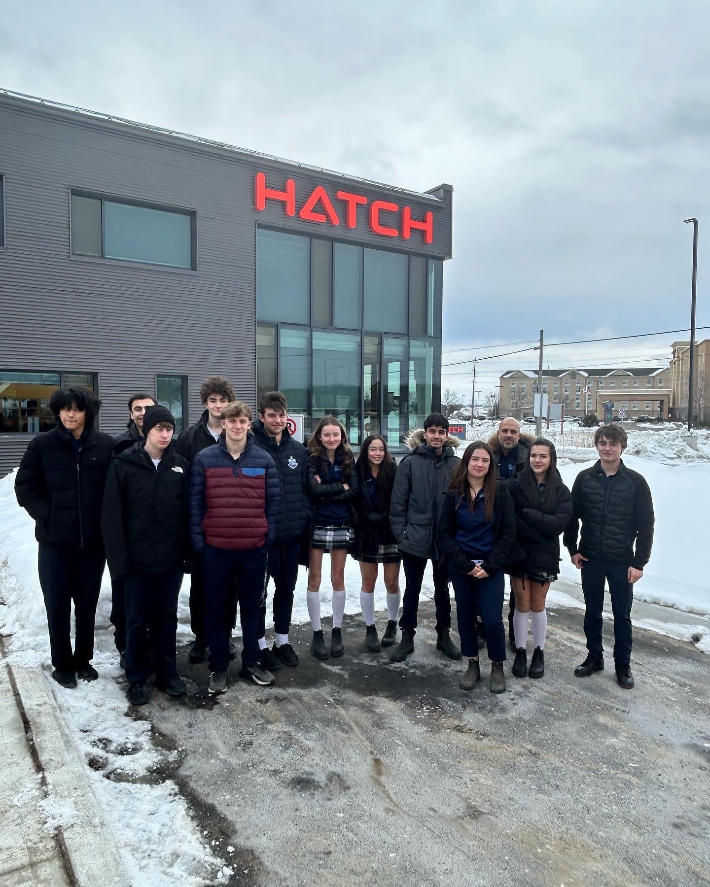 St. Benedict SHSM Students Visit Hatch Engineering! - St. Benedict C.S.S.