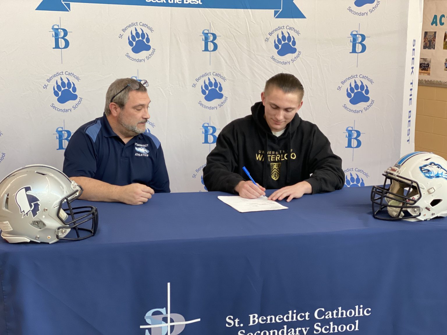 St. Benedict Student, Andrew Kilby, Signs Commitment Letter with ...